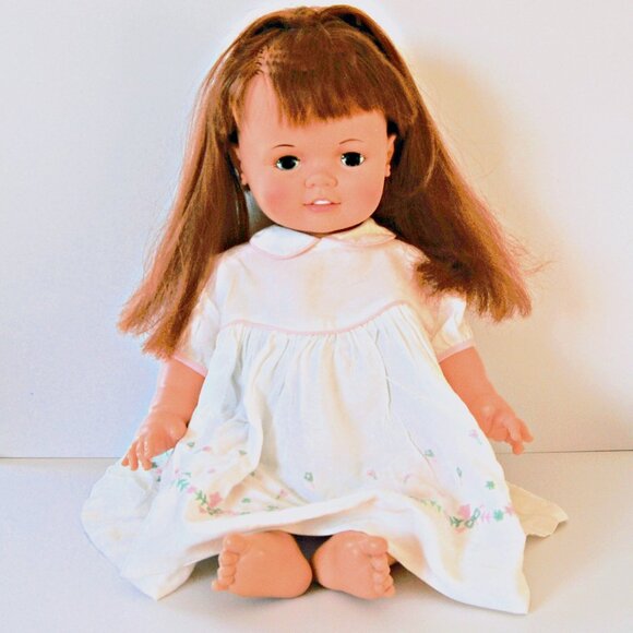 Toys | Vintage 1972 Ideal Lifesize Baby Crissy Chrissy Doll Red Hair ...